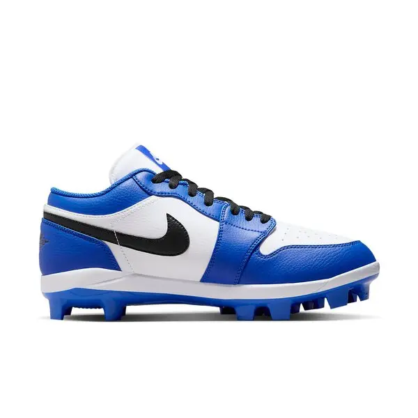 JORDAN 1 Low Baseball Cleats - Blue/white