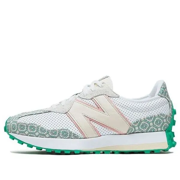 NEW BALANCE Casablanca X 327 "munsell White Green" Sneakers - Khaki/green