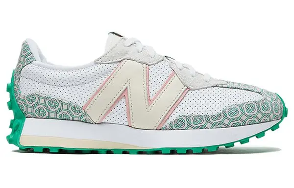 NEW BALANCE Casablanca X 327 "munsell White Green" Sneakers - Khaki/green