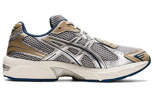 Asics Gel-1130 Low Top Sneakers - Silver/blue