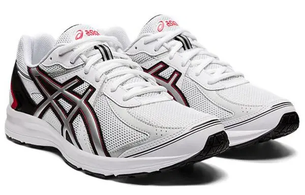 Asics Jog 100 S 2e Athletic Sneakers - White/red