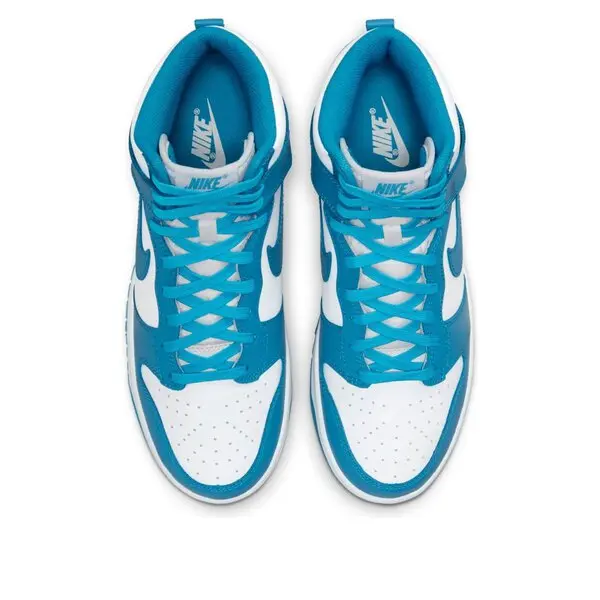 Nike Dunk High 'laser Blue' Sneakers - White/blue