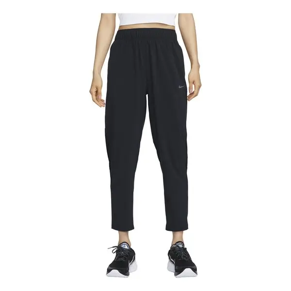Nike Dri-fit Fast Mid-rise 7/8 Running Pants - Black