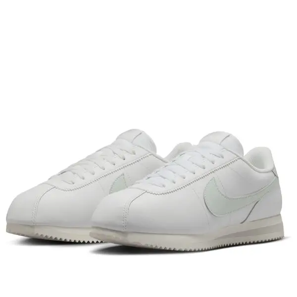 Nike Cortez Leather Sneakers - Summit White/sail/light Bone