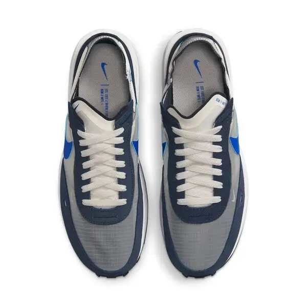 Nike Waffle One Se "hyper Royal" Sneakers - Gray/blue/white