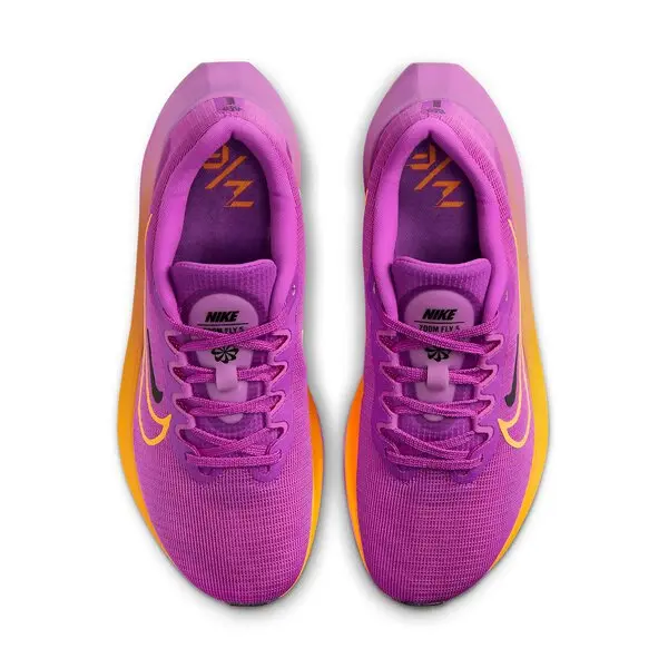 Nike Zoom Fly Athletic Sneakers - Hyper Violet/laser Orange/black