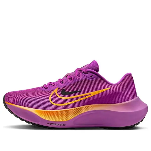 Nike Zoom Fly Athletic Sneakers - Hyper Violet/laser Orange/black