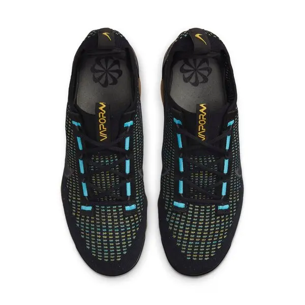 Nike Vapormax 2021 Flyknit Sneakers - Black/yellow