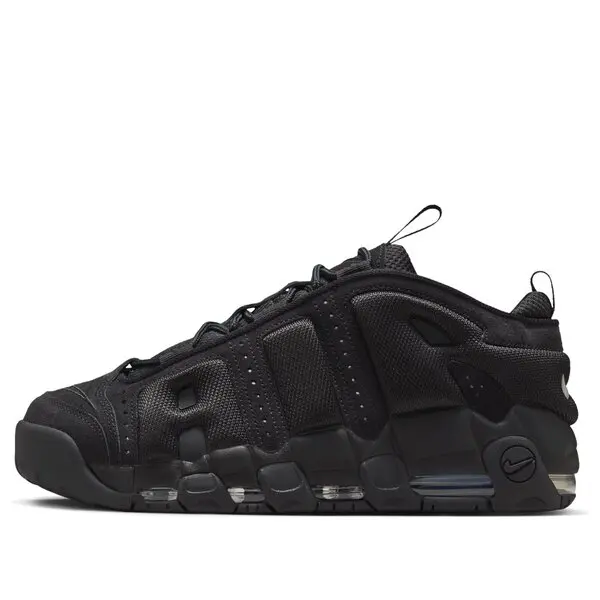 Nike More Uptempo Low Sneakers - Black