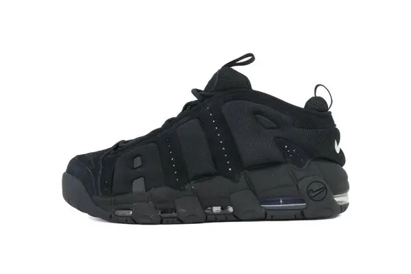 Nike More Uptempo Low Sneakers - Black