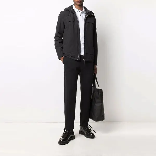 Stone Island Panelled Hooded Jacket