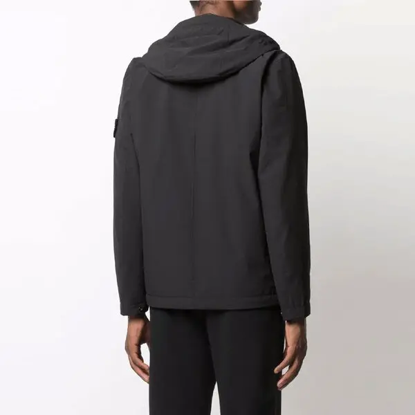 Stone Island Panelled Hooded Jacket