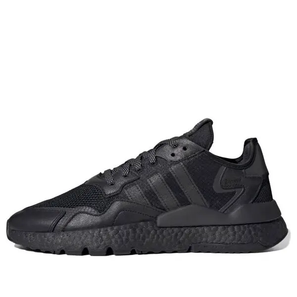 Adidas Nite Jogger "triple " Sneakers - Black