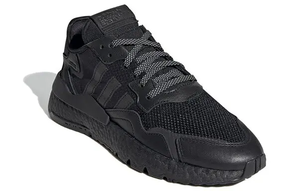 Adidas Nite Jogger "triple " Sneakers - Black