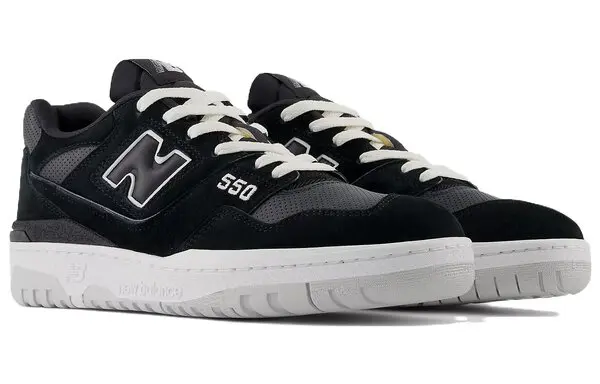 NEW BALANCE 550 Sneakers - Black/grey/white
