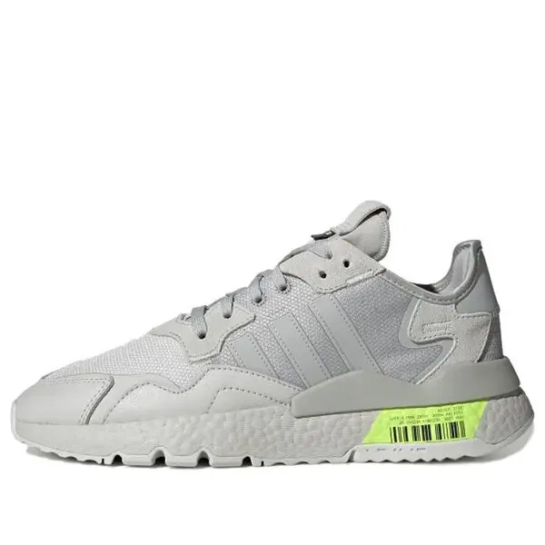 Adidas Nite Jogger Sneakers - Grey/signal Green