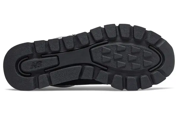 NEW BALANCE 574 Rugged Sneakers - Black/gray/yellow