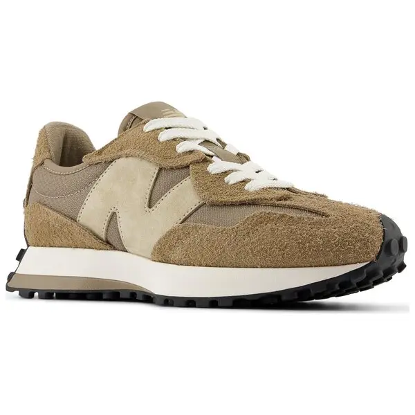 NEW BALANCE 327 Sneakers - Brown/white