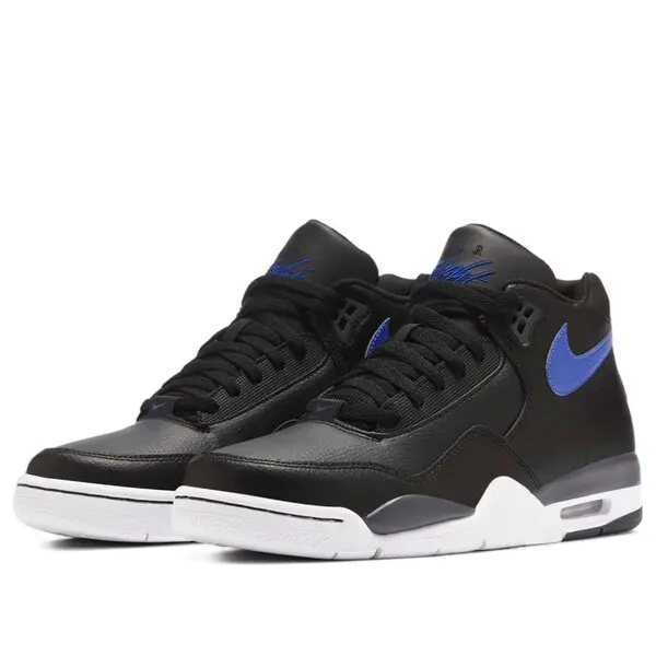 Nike Flight Legacy Aj4 High Top Sneakers - Black/blue