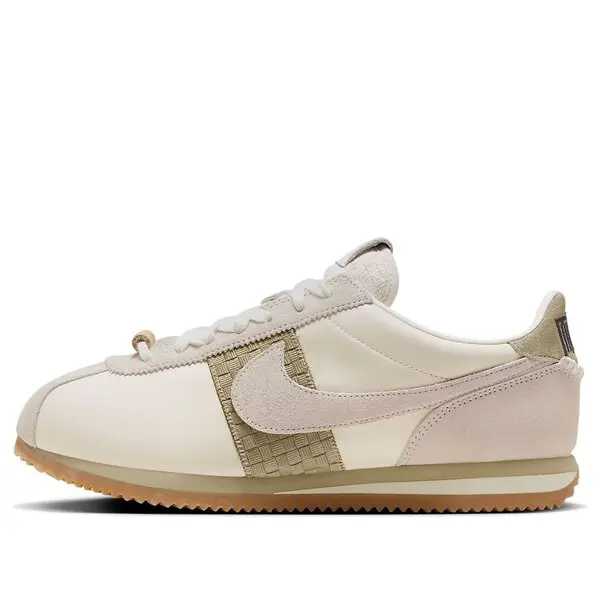 Nike Cortez "naike" Sneakers - Tan/cream
