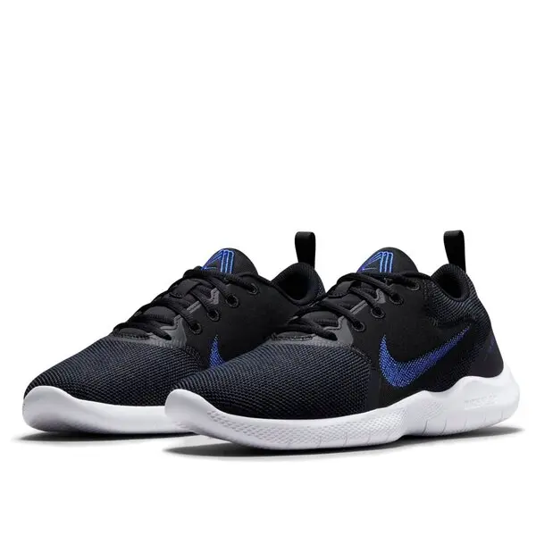 Nike Flex Experience Run Low Top Sneakers - Black/blue