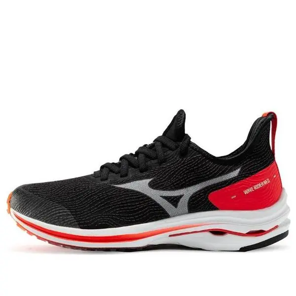 Mizuno Wave Rider Neo Running Shoes - Black/red