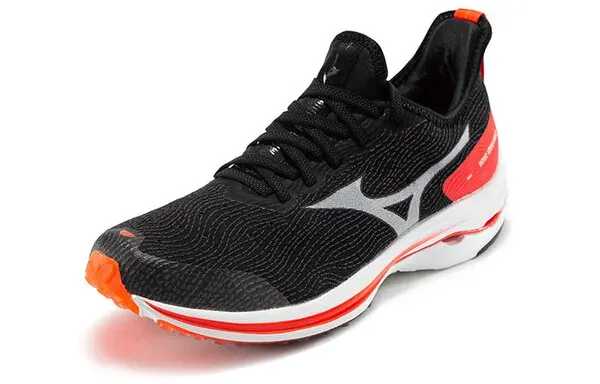 Mizuno Wave Rider Neo Running Shoes - Black/red