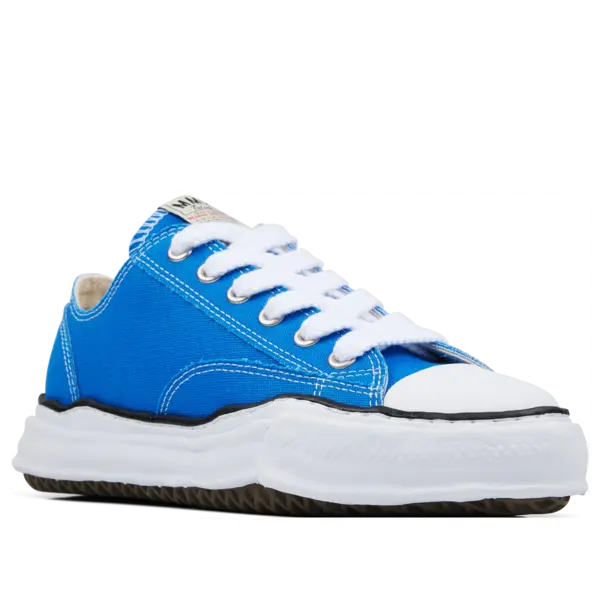 Mihara Yasuhiro Peterson Og Sole Canvas Low Top Sneakers - Blue/white