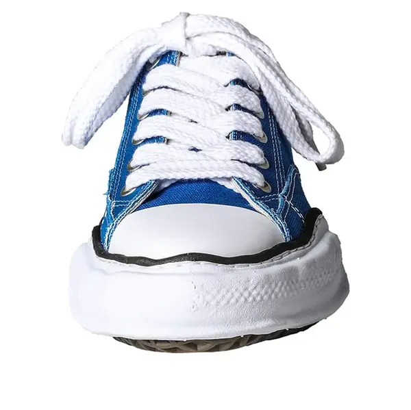 Mihara Yasuhiro Peterson Og Sole Canvas Low Top Sneakers - Blue/white