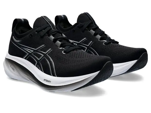 Asics Gel-nimbus 26 Athletic Sneakers - Black/white