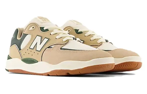 NEW BALANCE Numeric 1010 Tiago Lemos Sneakers - Tan/forest Green
