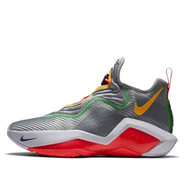 Nike Lebron Soldier 14 Ep 'hare' Sneakers - Grey/orange