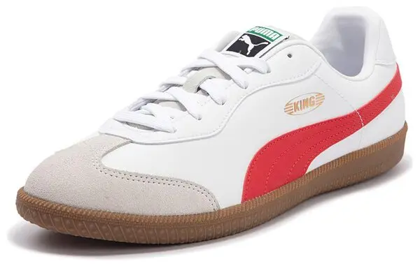 PUMA King 21 It Football Boots - White/red/brown