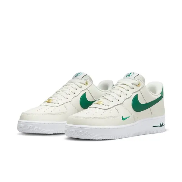 Nike Force 1 '07 Lv8 40th Anniversary Sail Malachite Sneakers - White/green