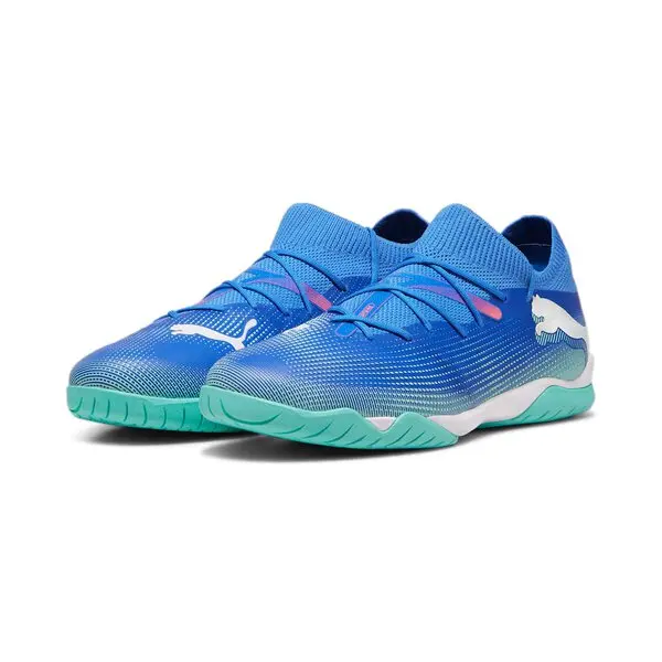 PUMA Future 7 Match It Sneakers - Blue/green/white