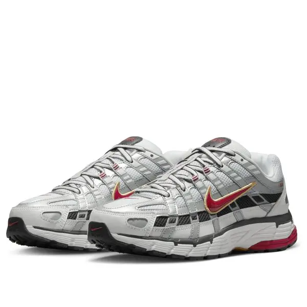 Nike P-6000 Cnpt Sneakers - Silver/white/red
