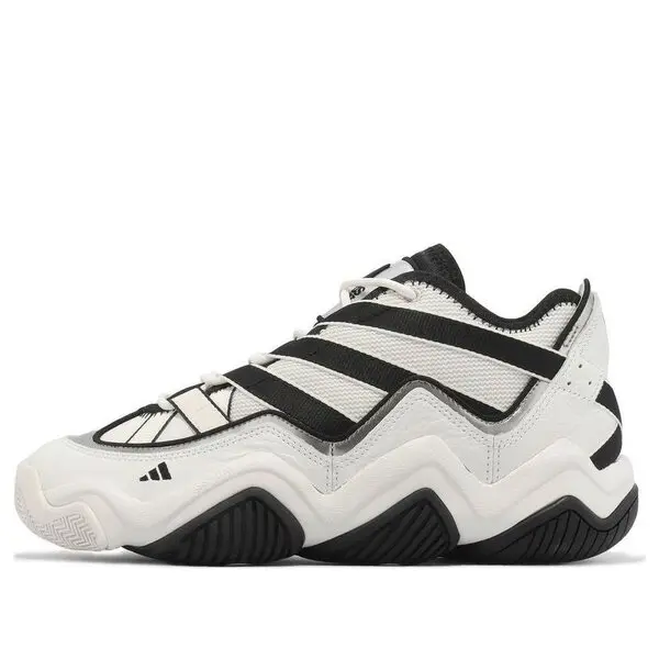 Adidas Top Ten 2010 High Top Sneakers - White/black/silver