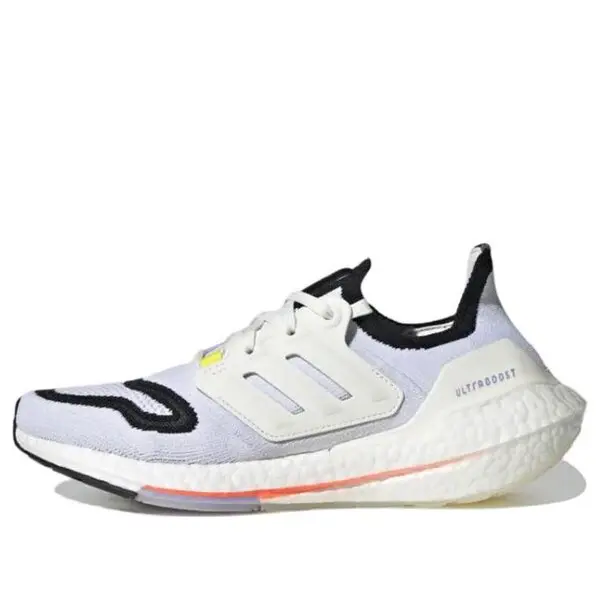 Adidas Ultraboost 22 Sneakers - Core White/core White/solar Red