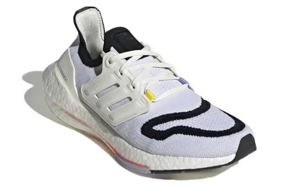 Adidas Ultraboost 22 Sneakers - Core White/core White/solar Red