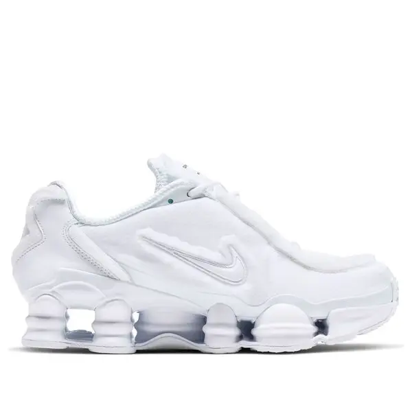 Nike X Comme Des Garçons Shox Tl Sneakers - White