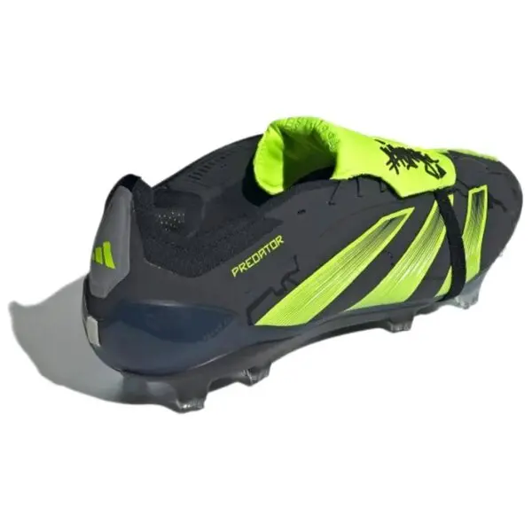 Adidas Predator Elite Foldover Tongue Fg Football Boots - Green/black