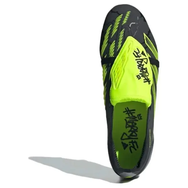 Adidas Predator Elite Foldover Tongue Fg Football Boots - Green/black