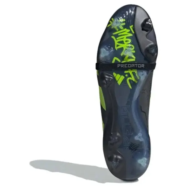 Adidas Predator Elite Foldover Tongue Fg Football Boots - Green/black
