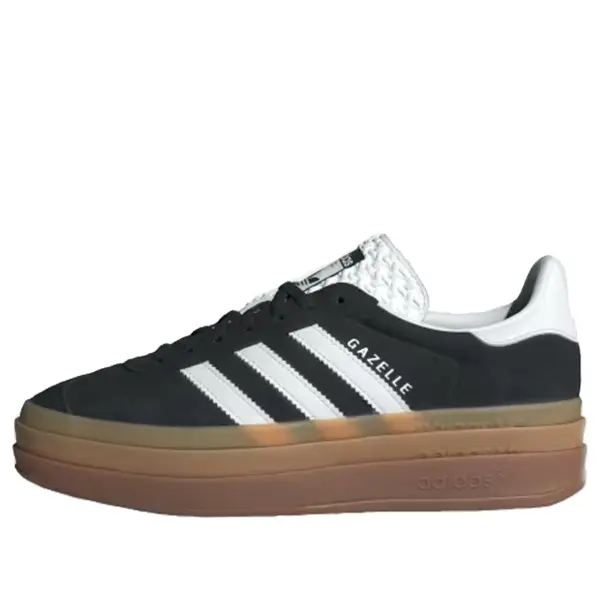 Adidas Gazelle Bold Sneakers - Black/white/gum
