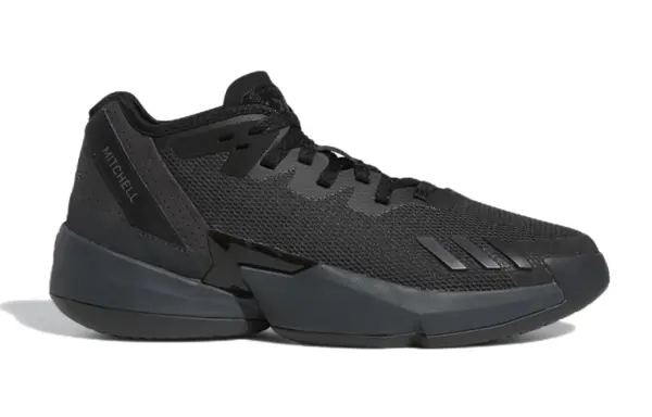 Adidas D.o.n. Issue #4 "lights Out" Athletic Sneakers - Black
