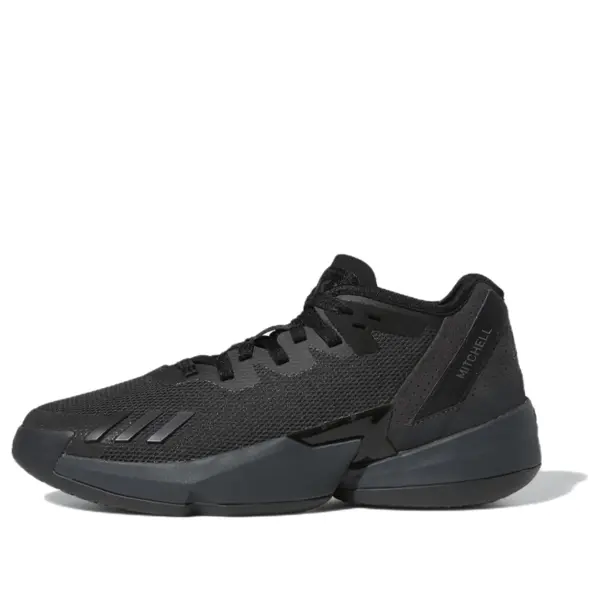 Adidas D.o.n. Issue #4 "lights Out" Athletic Sneakers - Black