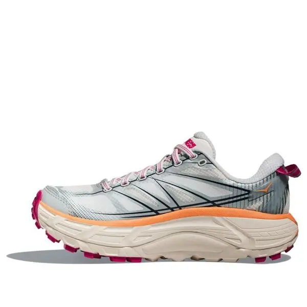 Hoka One One Mafate Speed 2 Athletic Sneakers - White/ice Flow