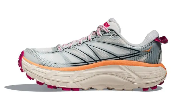 Hoka One One Mafate Speed 2 Athletic Sneakers - White/ice Flow