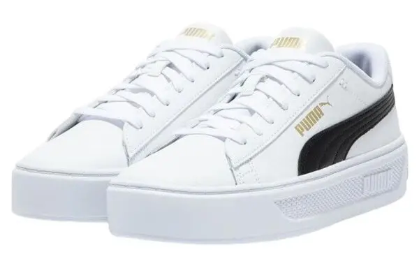 PUMA Smash Platform V3 Sneakers - White/black