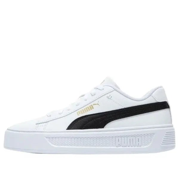 PUMA Smash Platform V3 Sneakers - White/black
